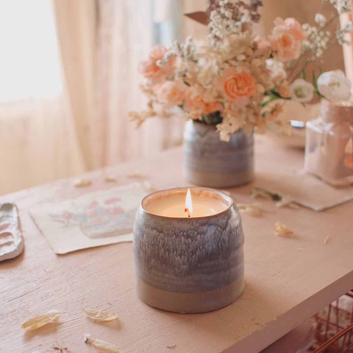 Greta, Mint + Eucalyptus | Growing Candle – Brown & Hopkins Country Store